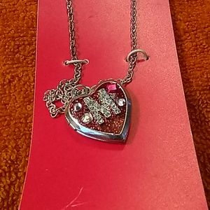 Justice | Jewelry | New Justice Locket Letter M Lobster Claw Clasp ...